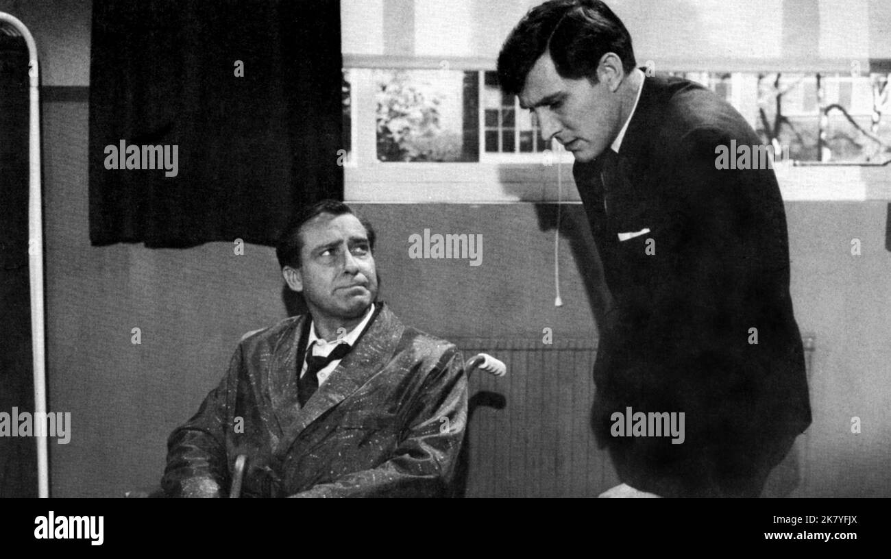 Guy Doleman & Mark Eden Film The Partner (UK 1963) Director: Gerard ...