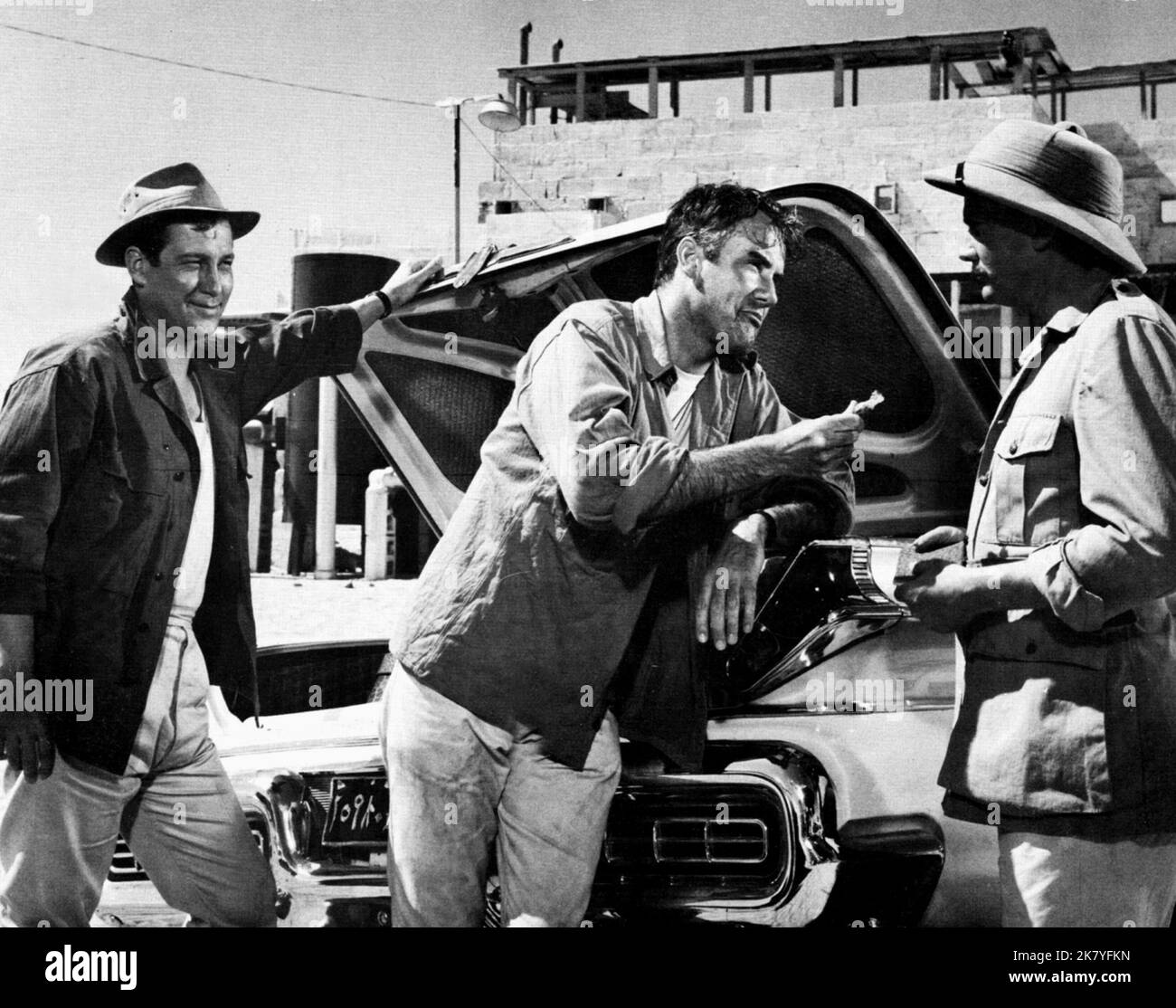 Hansjorg Felmy, Ian Bannen & Denholm Elliott Film: Station Six-Sahara ...