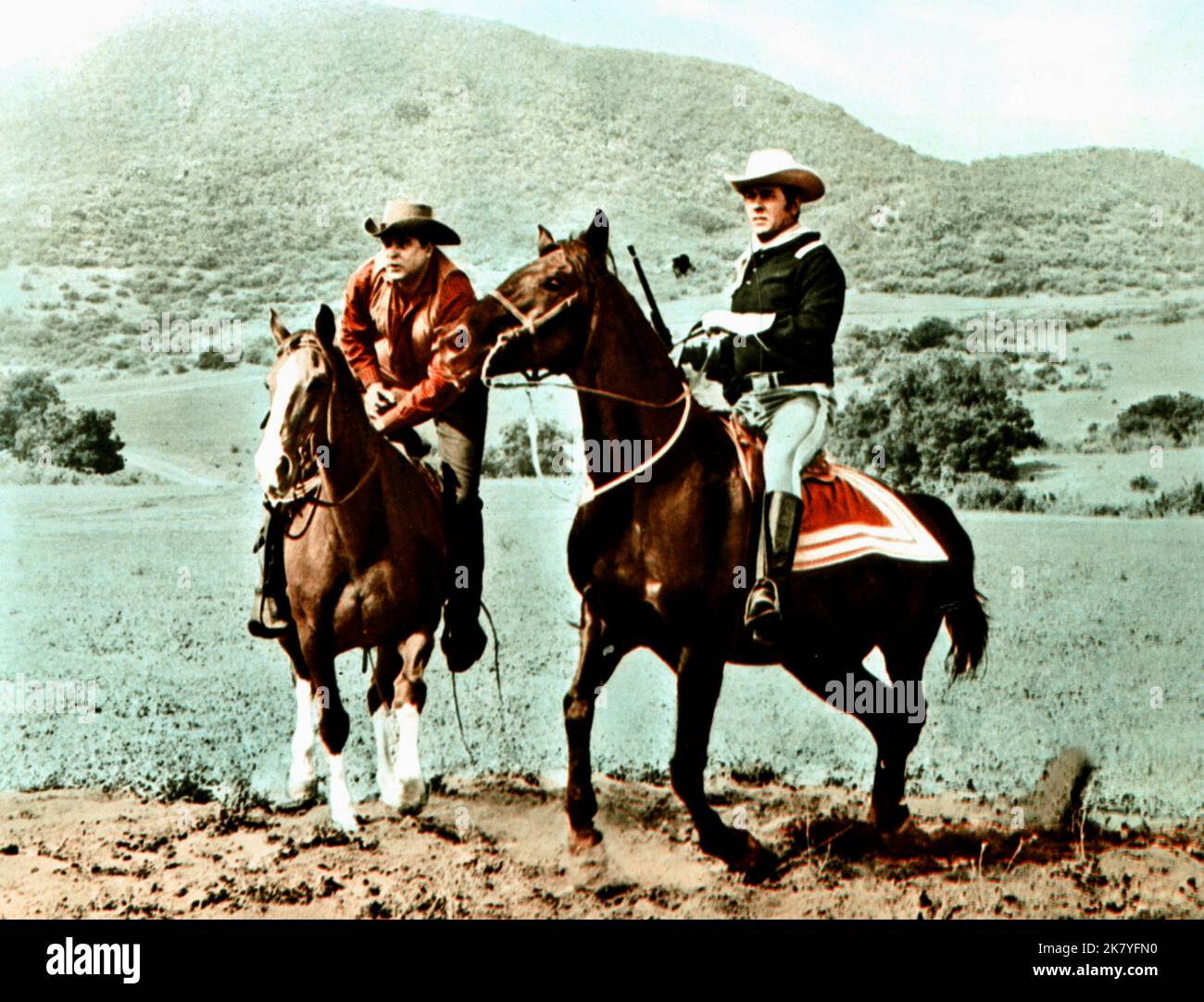 Howard Keel & Scott Brady Film: Red Tomahawk (1967) Characters: Capt ...