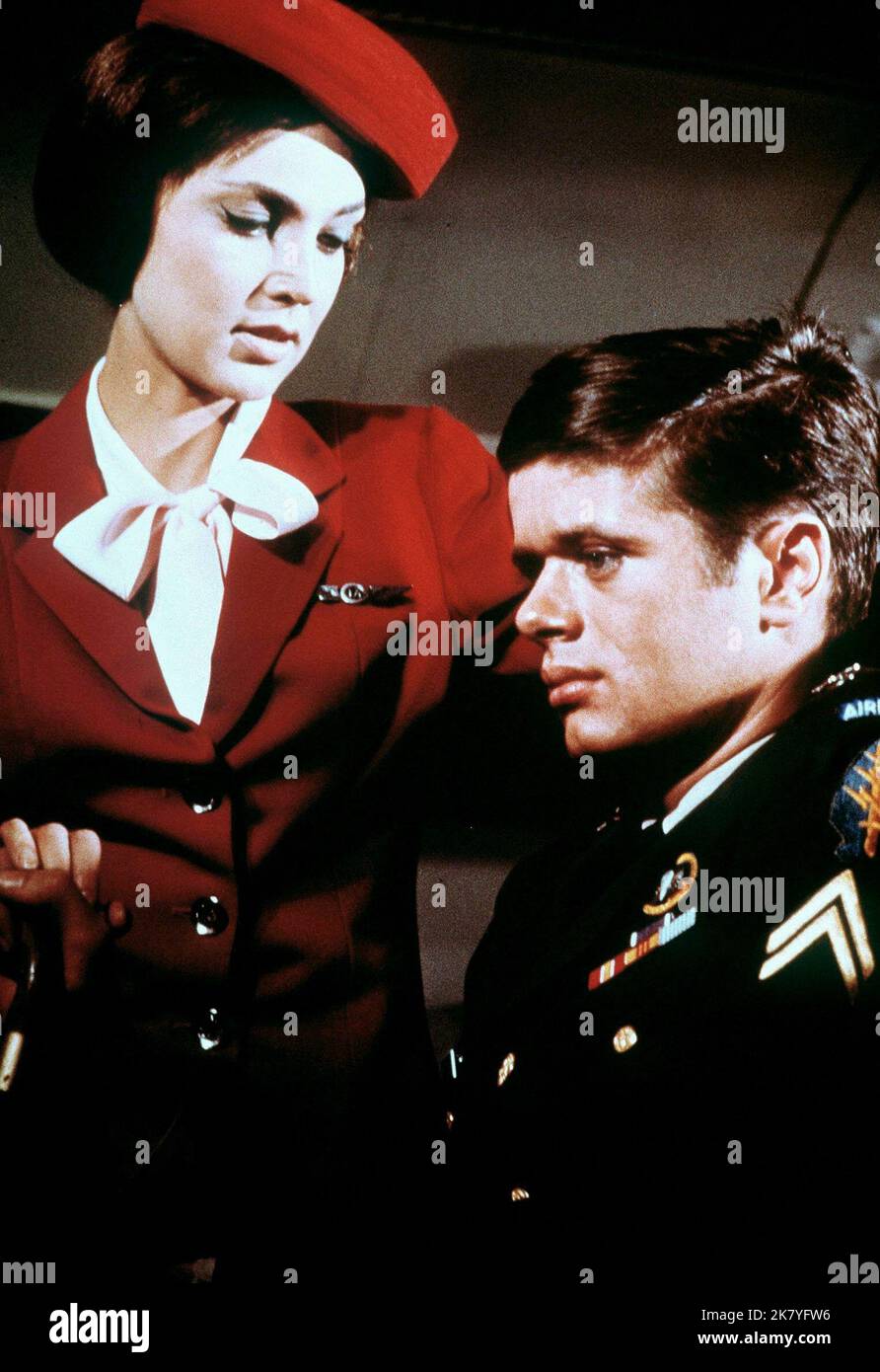 Kathrine Crawford & John Saxon Film The Doomsday Flight (1967 ...