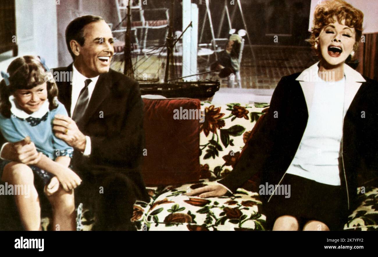 Nancy Howard, Henry Fonda & Lucille Ball Film: Yours, Mine And Ours ...