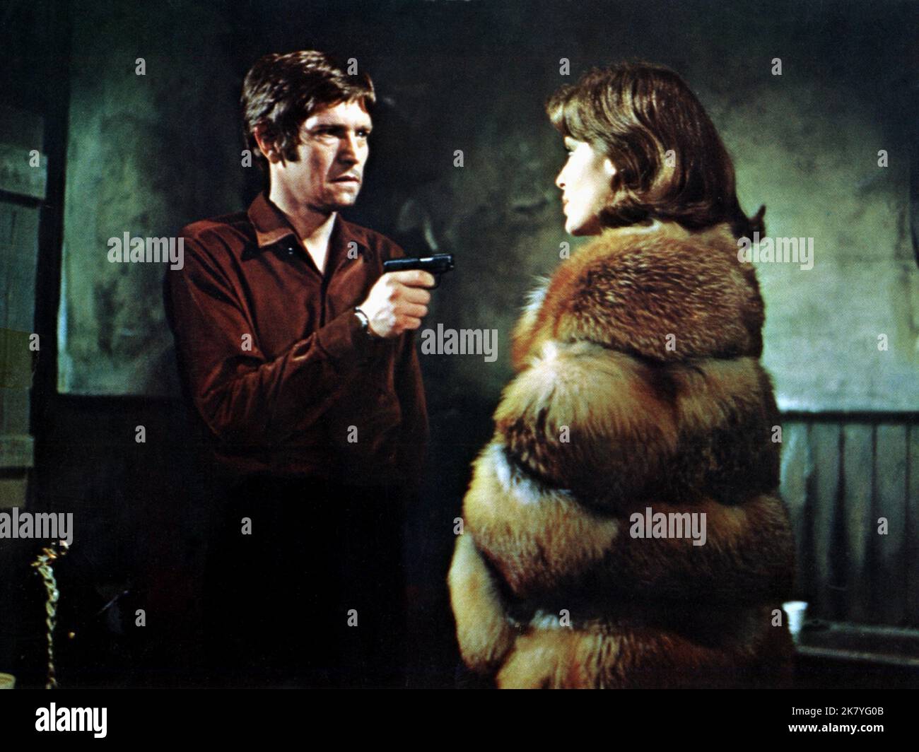 Tom Courtenay & Romy Schneider Film Otley (1968) Characters: Gerald ...