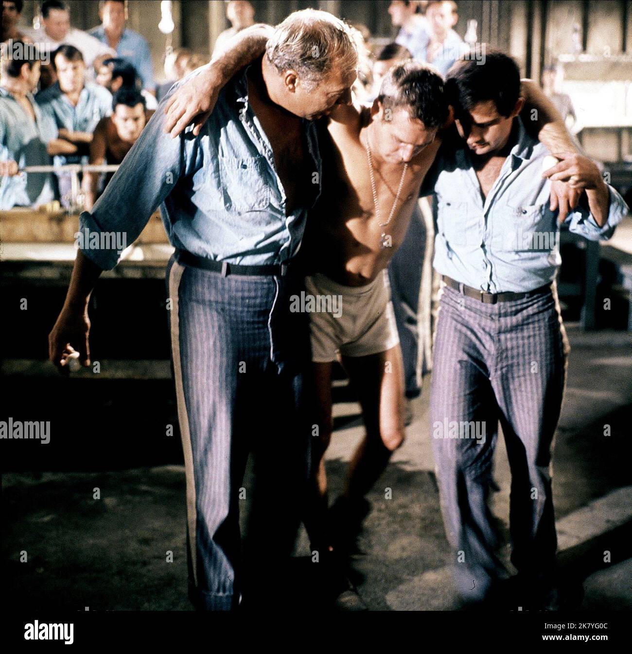 George Kennedy & Paul Newman Film Cool Hand Luke (USA 1967) Characters ...