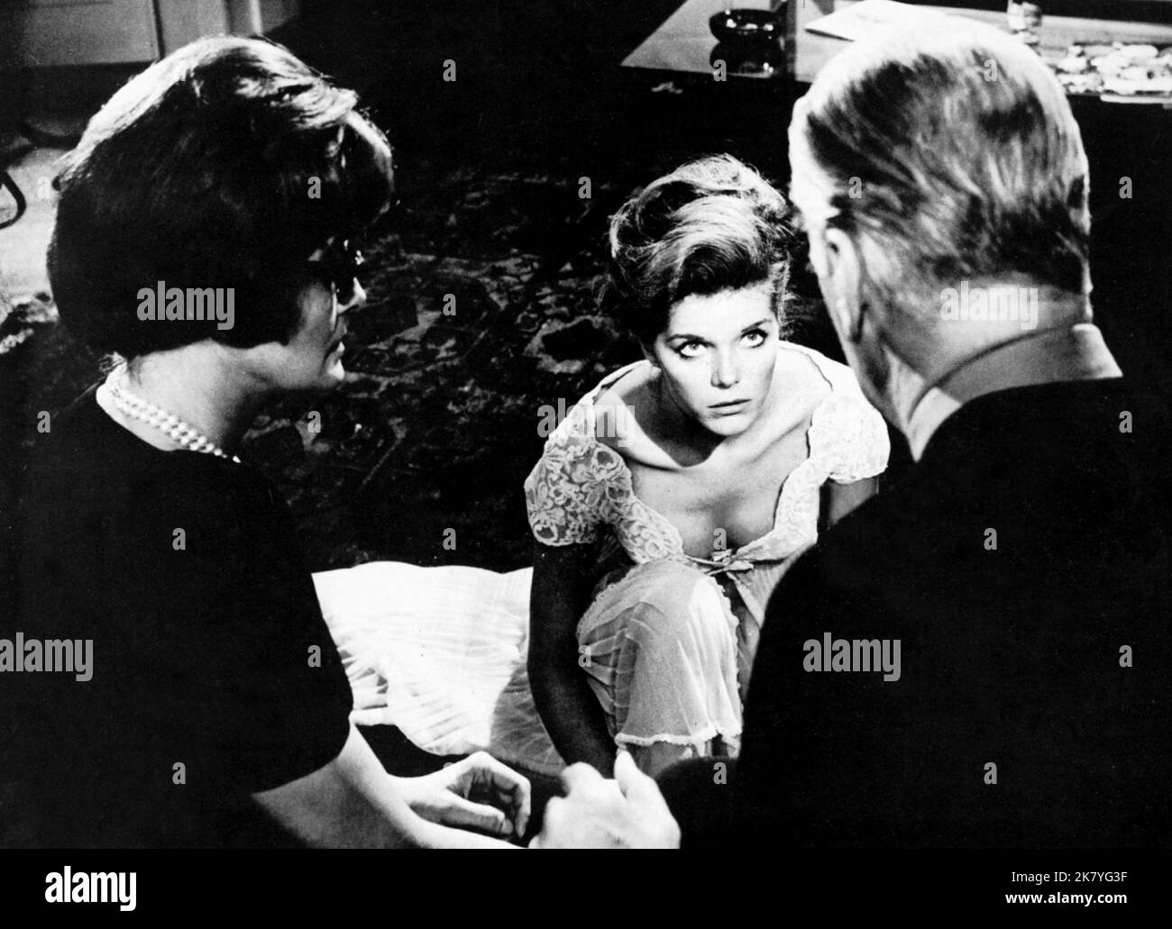 Patricia Neal, Samantha Eggar & Curd Jurgens Film Psyche 59 (1964 ...
