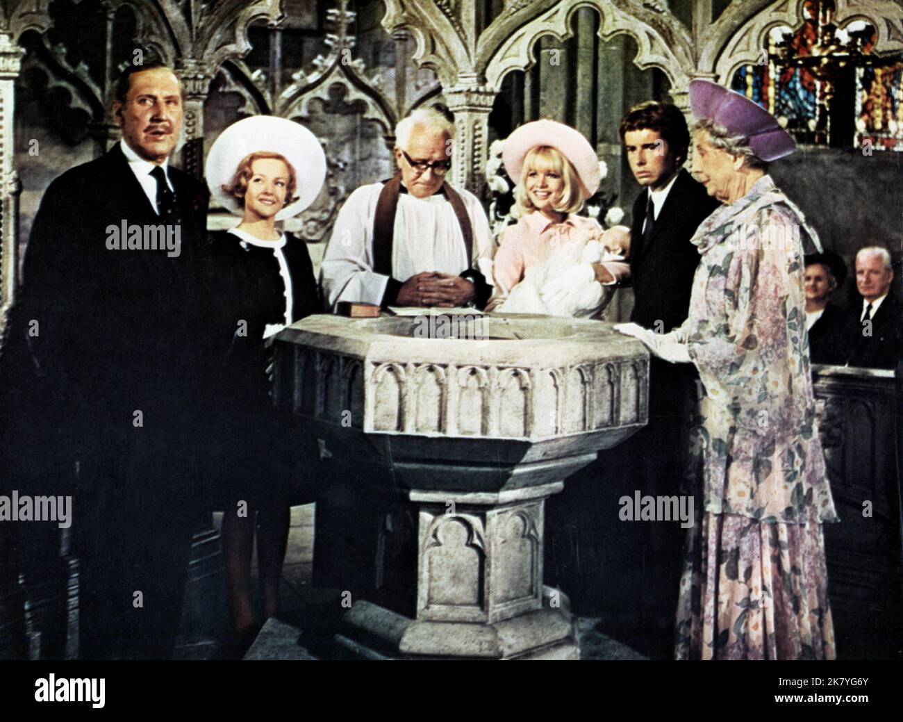 Robert Coote, Judy Geeson, David Dundas & Edith Evans Film: Prudence ...