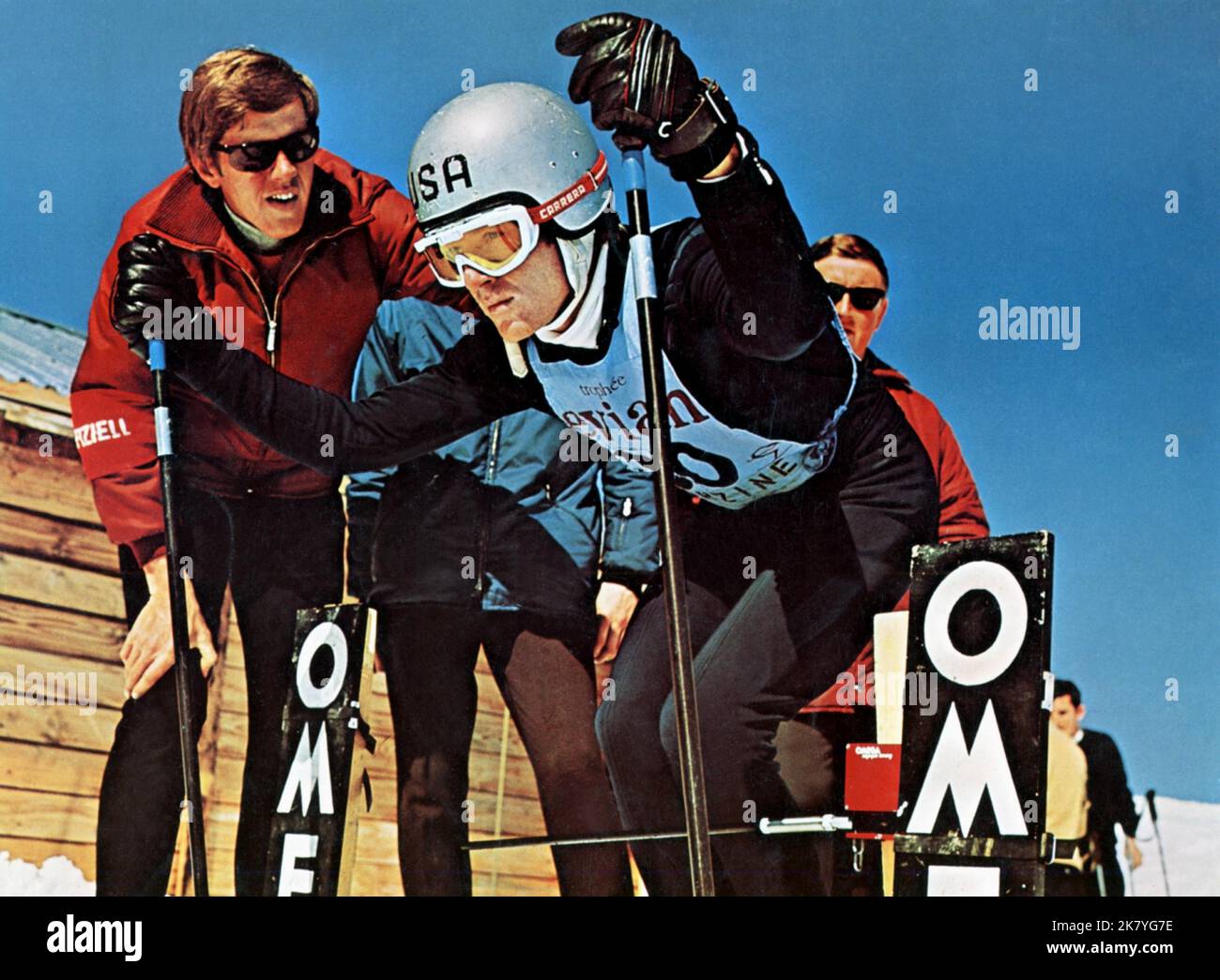 Robert Redford Film Downhill Racer (1969) Characters: David Chappellet ...