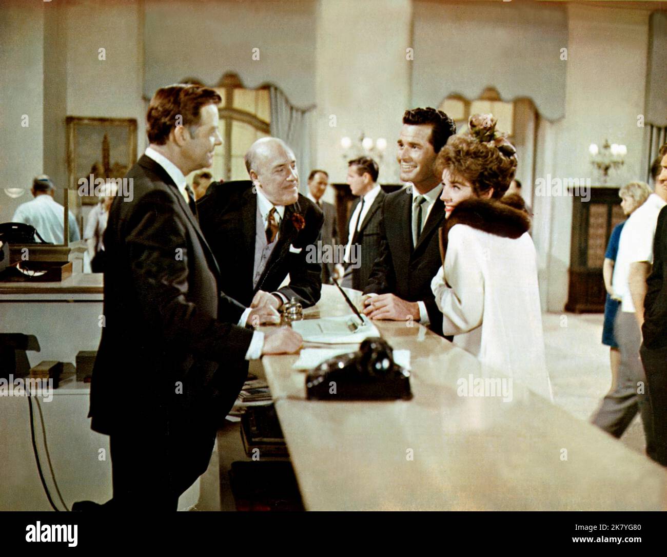 Max Showalter, Fred Clark, James Garner & Polly Bergen Film: Move Over ...