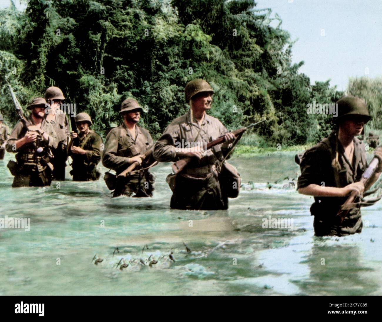 Jeff Chandler Film Merrill'S Marauders (1968) Characters: Brig. Gen ...
