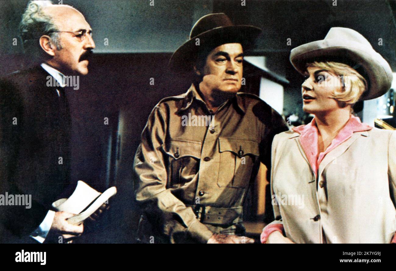 Lionel Jeffries, Bob Hope & Anita Ekberg Film: Call Me Bwana (UK 1963 ...