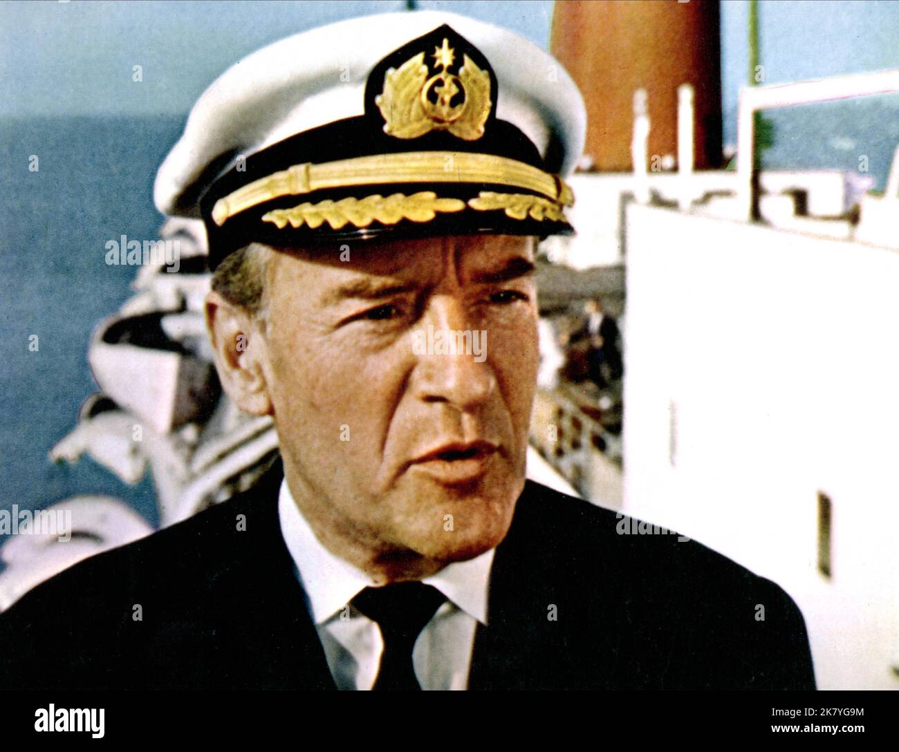 George Sanders Film The Last Voyage (1962) Characters: Captain Robert ...