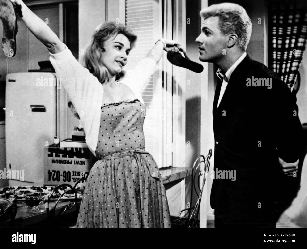 Elizabeth Macrae & Tommy Sands Film: Love In A Goldfish Bowl (1962 ...