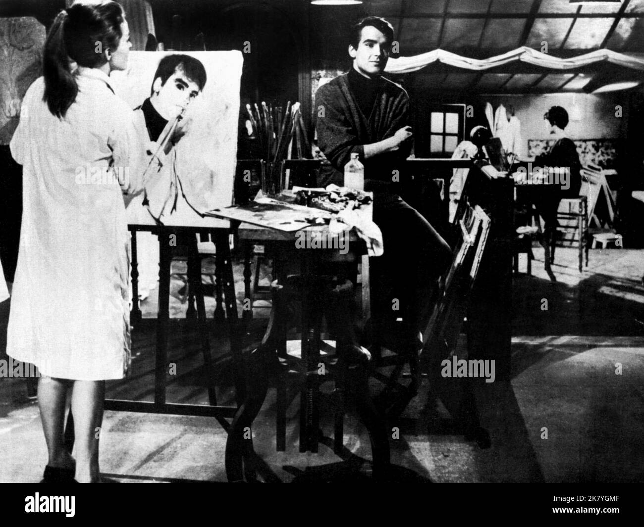 Jean Seberg & Philippe Forquet Film In The French Style (1963 ...