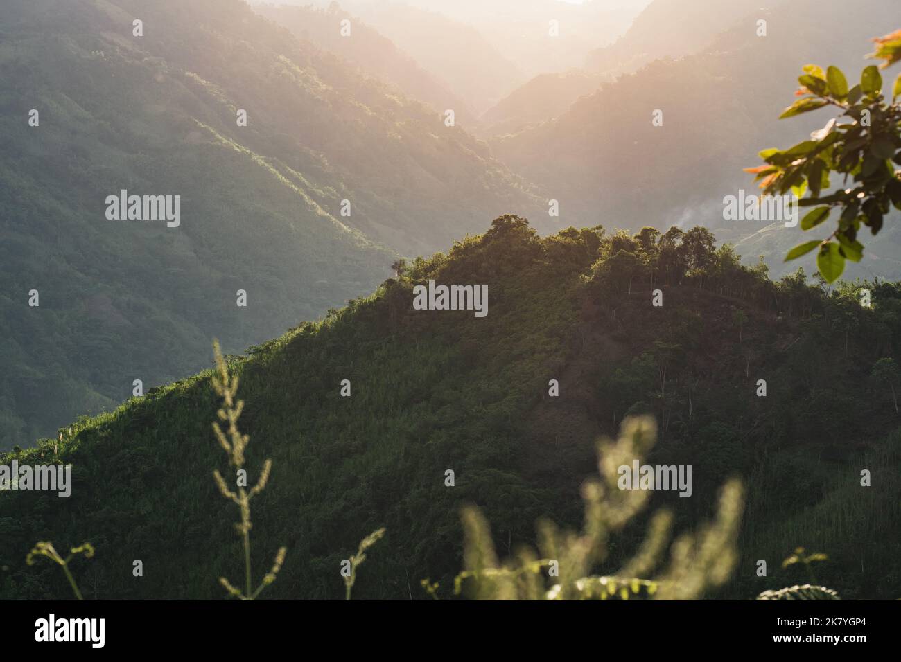 beautiful mountain scenery in the high andean mountain ranges of south ...