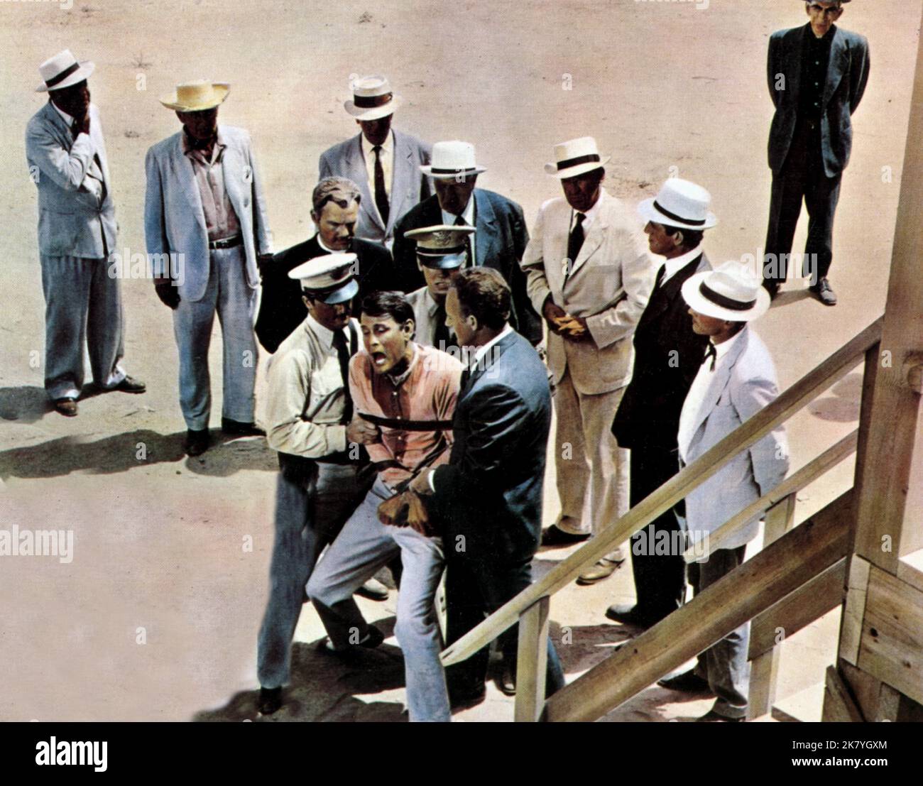 Gene Hackman & Earl Hollliman Film A Covenant With Death (1961 ...