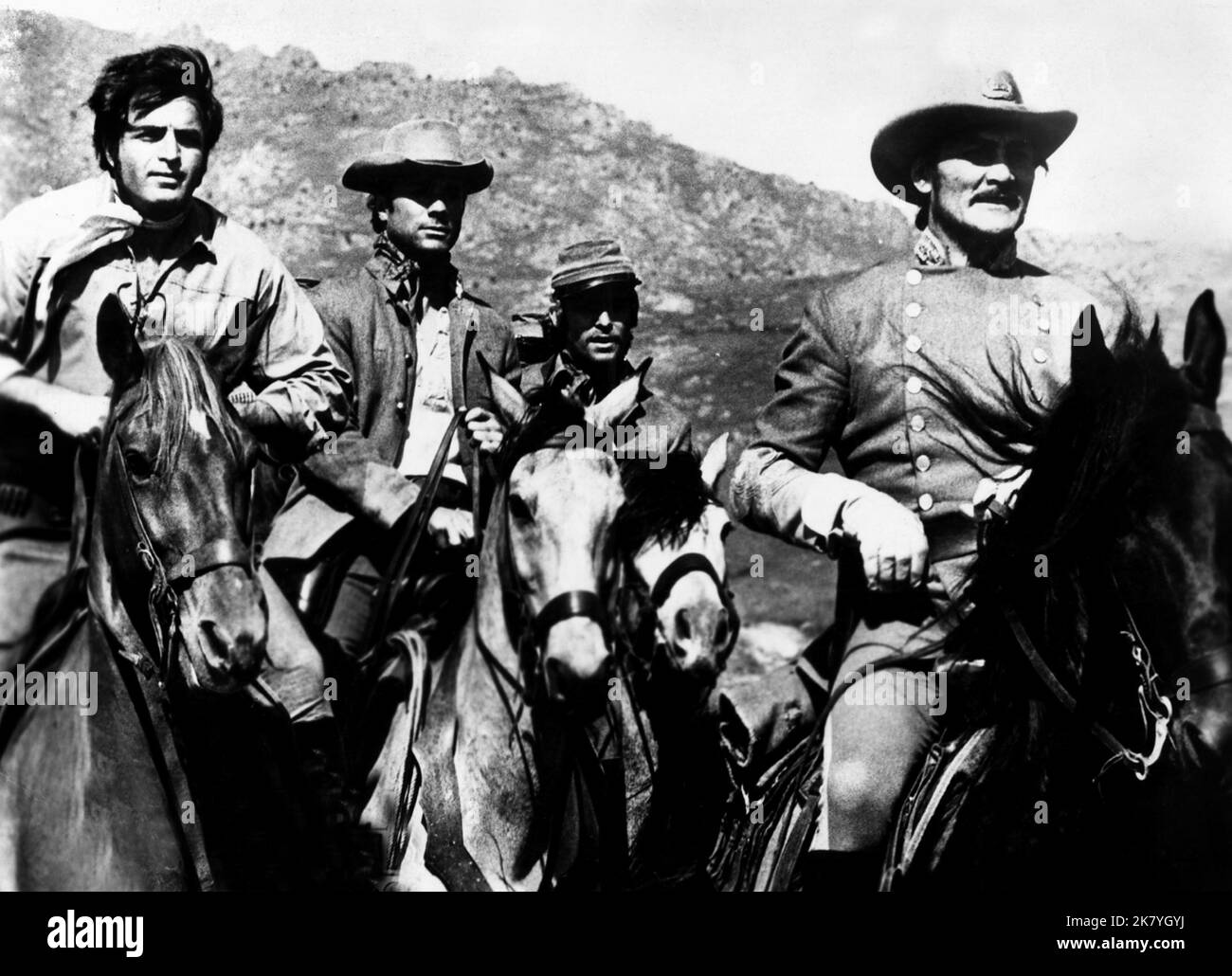 Vince Edwards, George Maharis & Jack Palance Film: The Desperados (1966 ...