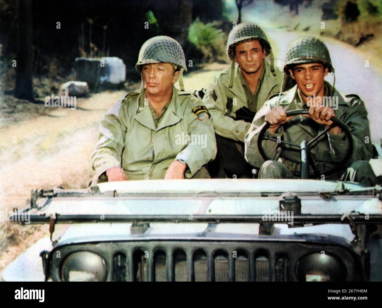 Robert Mitchum, Peter Falk & Reni Santoni Film: The Battle For Anzio ...