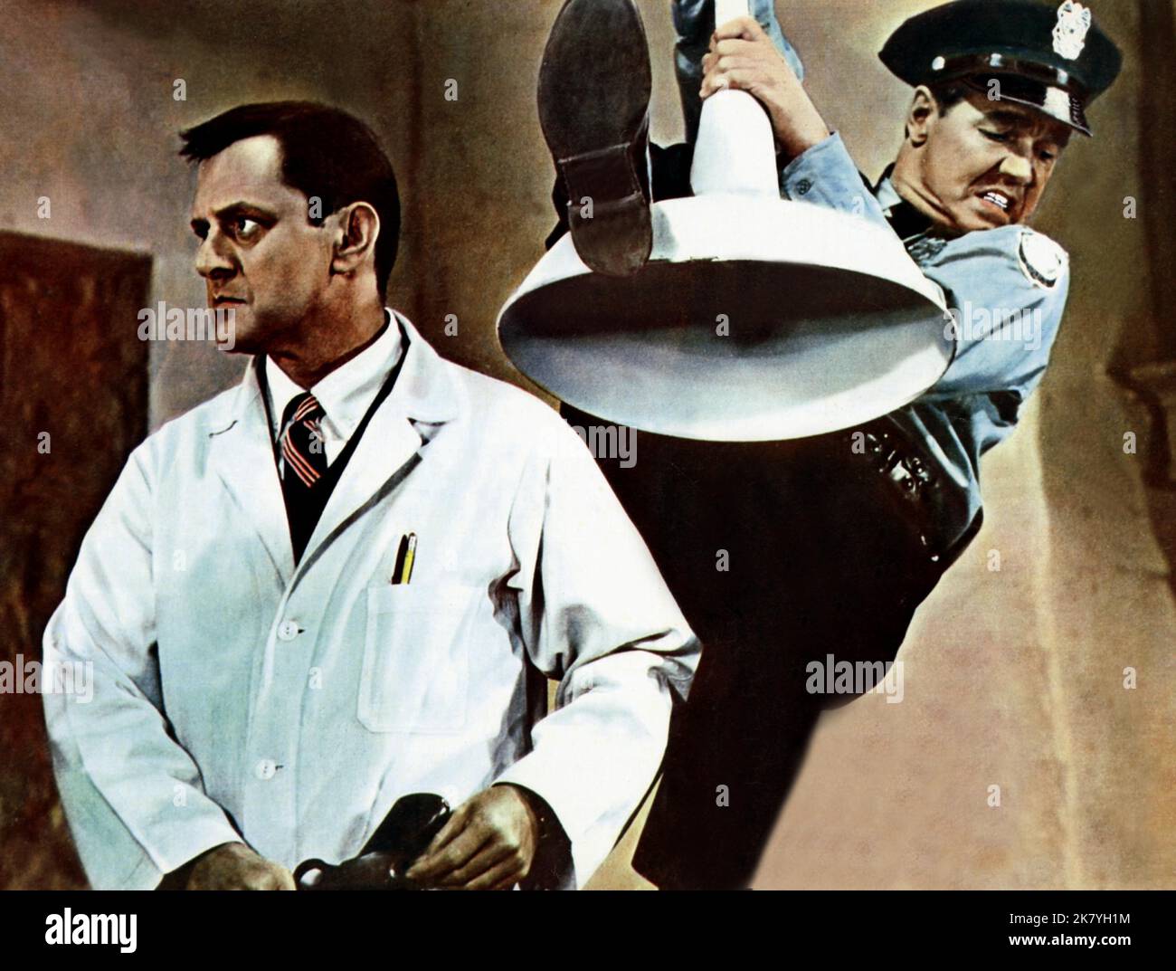 Tony Randall & Jim Backus Film: Fluffy (1961) Characters: Prof. Daniel ...