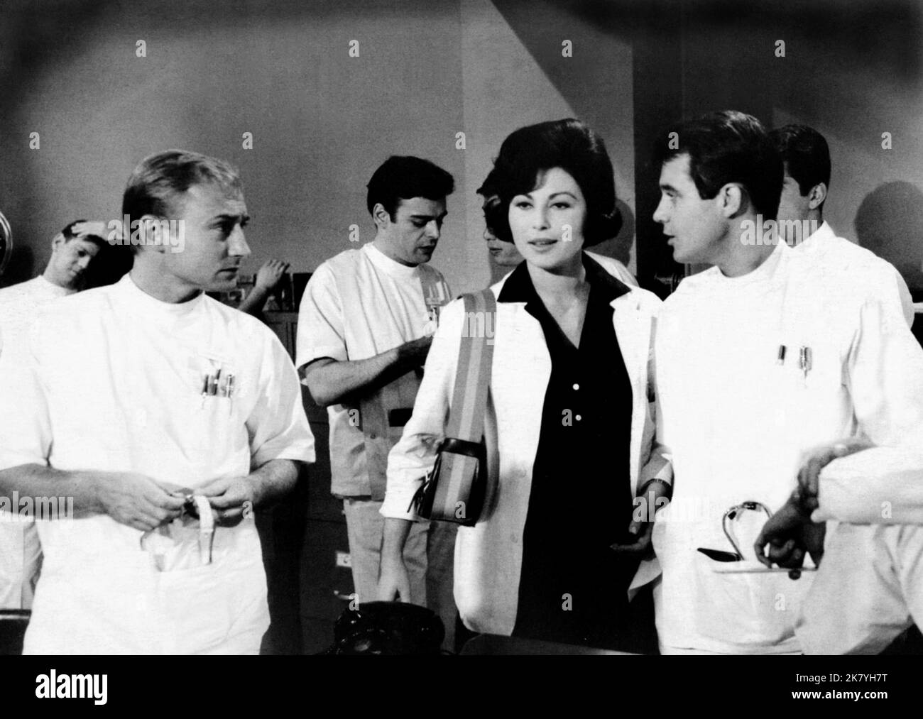 Nick Adams & Stefanie Powers Film The Interns (1969) Characters: Dr ...
