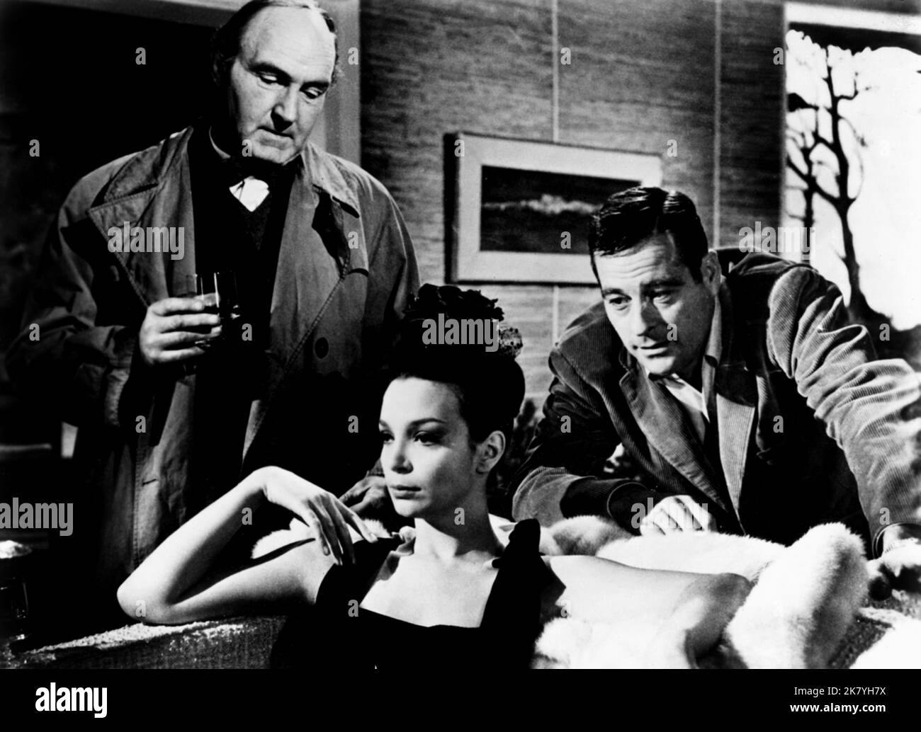 Maurice Denham, Lelia Goldoni & Robert Webber Film: Hysteria (1963 ...