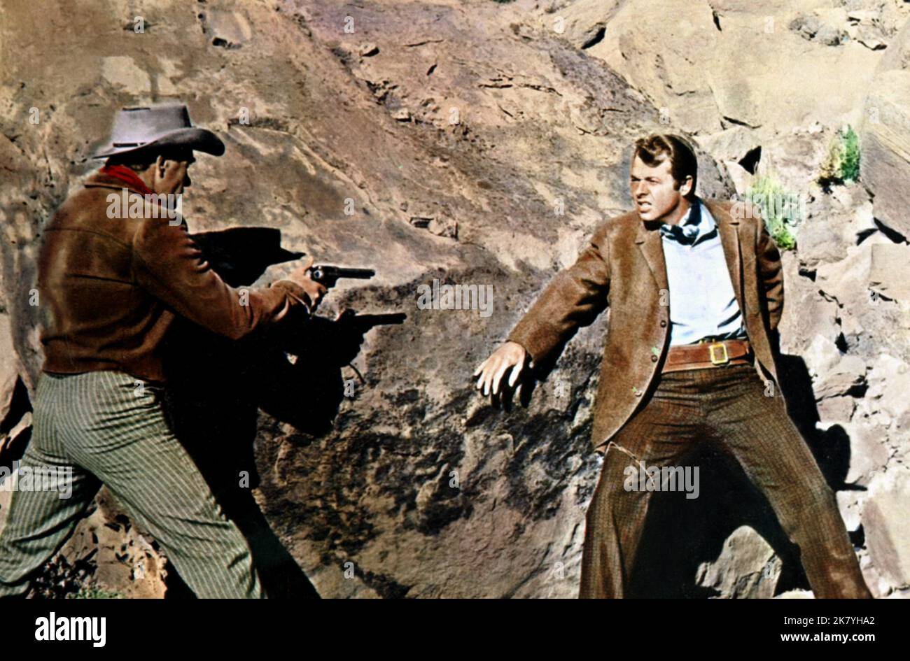 Darren Mcgavin & Audie Murphy Film: Bullet For A Badman (1961 ...