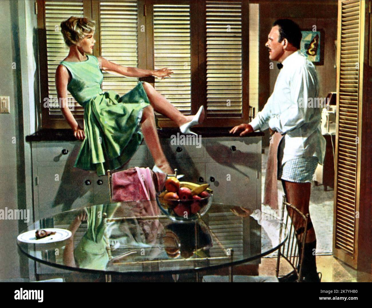 Tuesday Weld & Terry Thomas Film: Bachelor Flat (1962) Characters: Libby Bushmill aka Libby ...