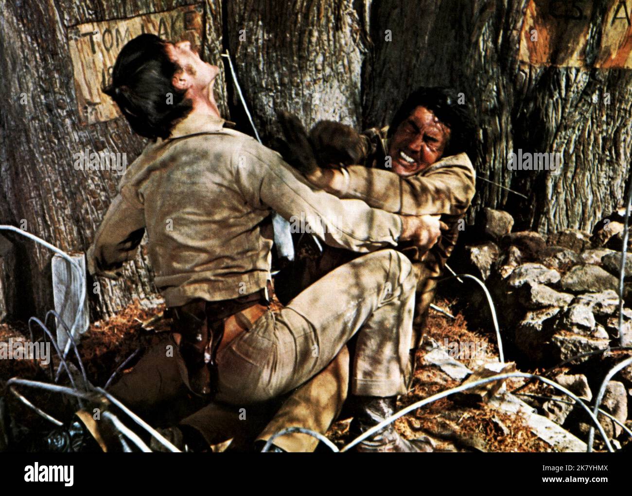 Roddy Mcdowall & Dean Martin Film: 5 Card Stud (1968) Director: Henry ...