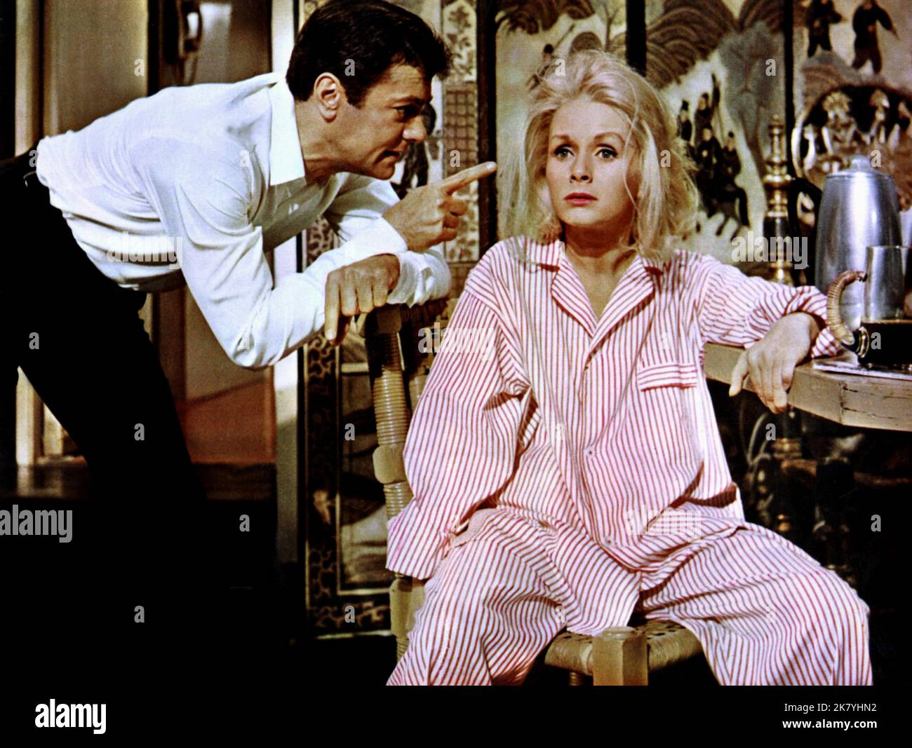 Tony Curtis & Debbie Reynolds Film: Goodbye Charlie (USA 1964 ...