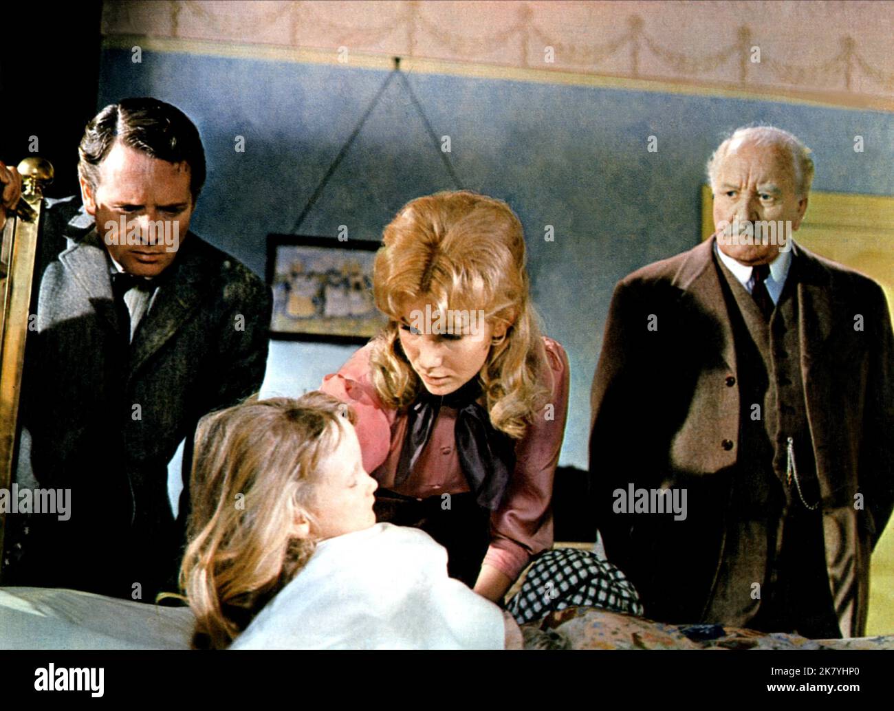 Patrick Mcgoohan, Karen Dotrice & Susan Hampshire Film The Three Lives ...