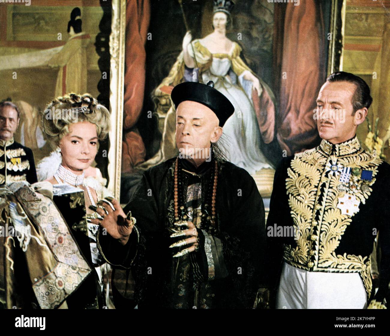 Elizabeth Sellars, Robert Helpmann & David Niven Film: 55 Days At ...