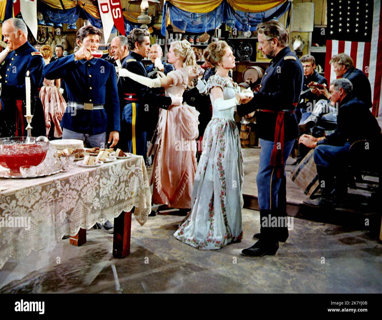 Charles Bronson, Luana Patten & Richard Boone Film: A Thunder Of Drums ...