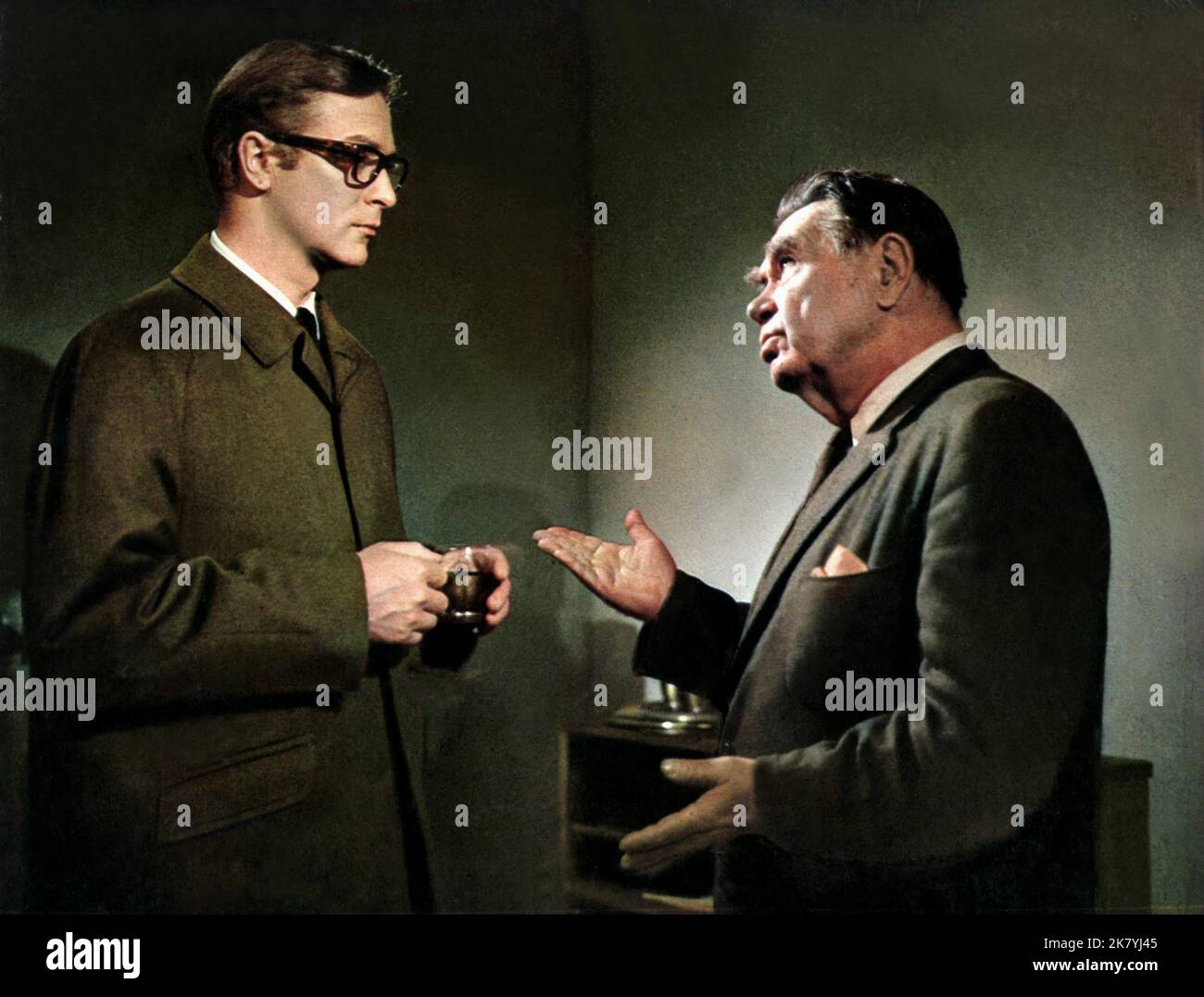 Michael Caine & Oskar Homolka Film Funeral In Berlin (1966) Characters ...