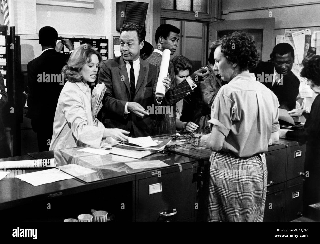 Sandy Dennis & Jean Stapleton Film Up The Down Staircase (1967 ...