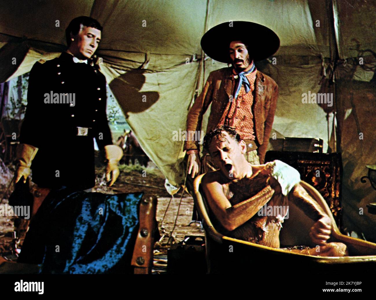 Patrick O'Neal & William Holden Film Alvarez Kelly (1966) Characters: & Alvarez Kelly Director ...