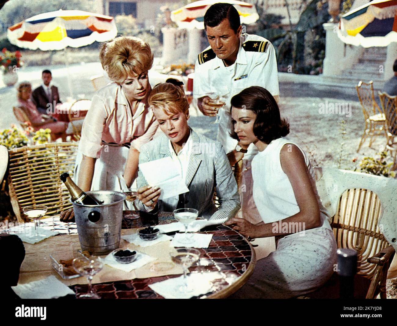 Dany Robin, Janis Paige, Richard Long & Paula Prentiss Film: Follow The ...