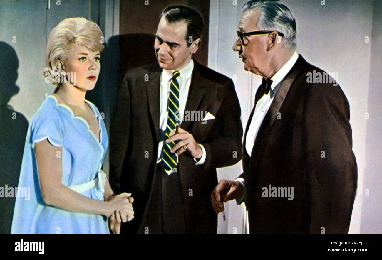 Doris Day, Elliott Reid & Edward Andrews Film: The Thrill Of It All (USA 1963) Characters ...