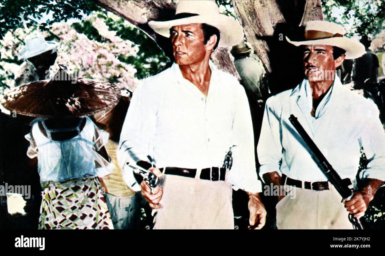 George Montgomery & Gilbert Roland Film: Samar (1962) Characters: Dr ...