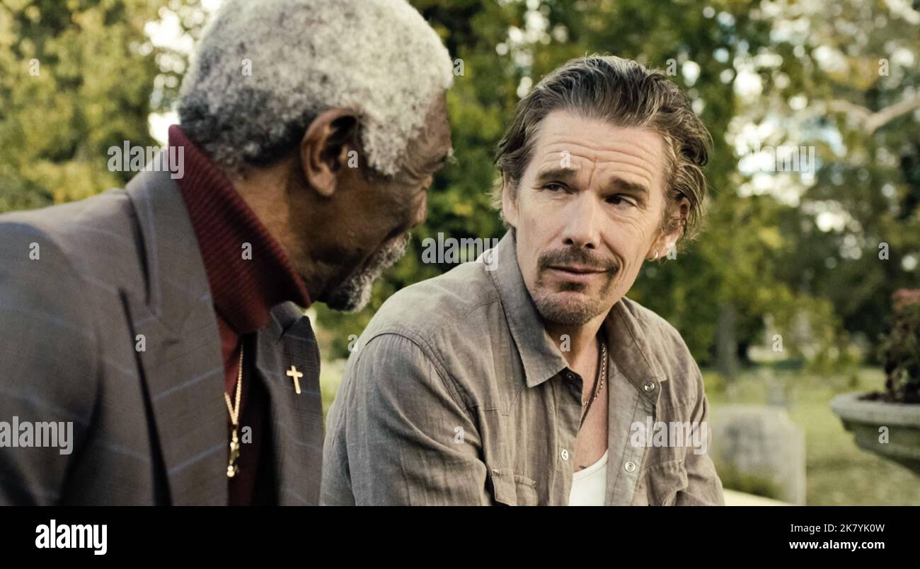 USA. Vondie Curtis-Hall and Ethan Hawke in a scene from (C)Apple+ new ...