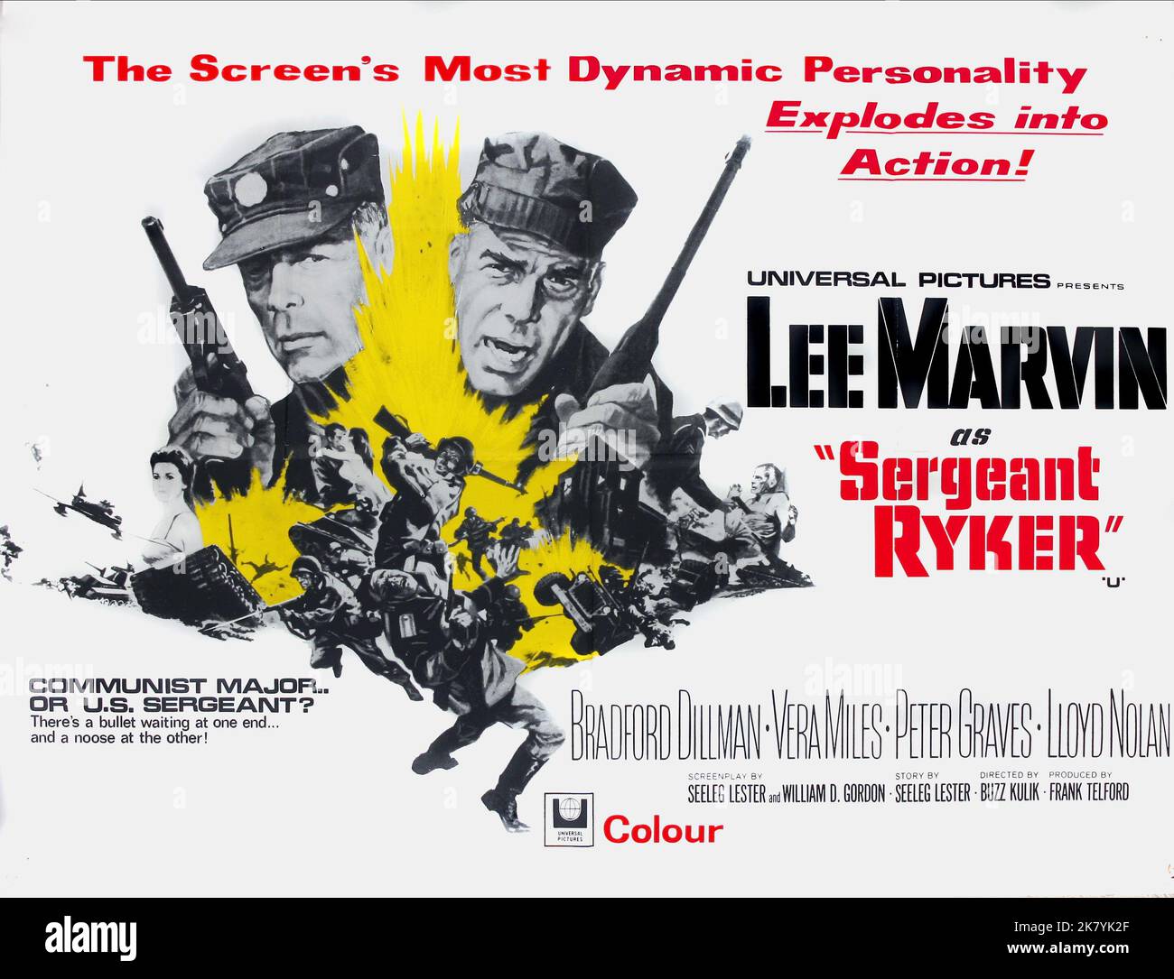 Film Poster Film Sergeant Ryker (1964) Director: Buzz Kulik 01 February 1968 **WARNING** This ...