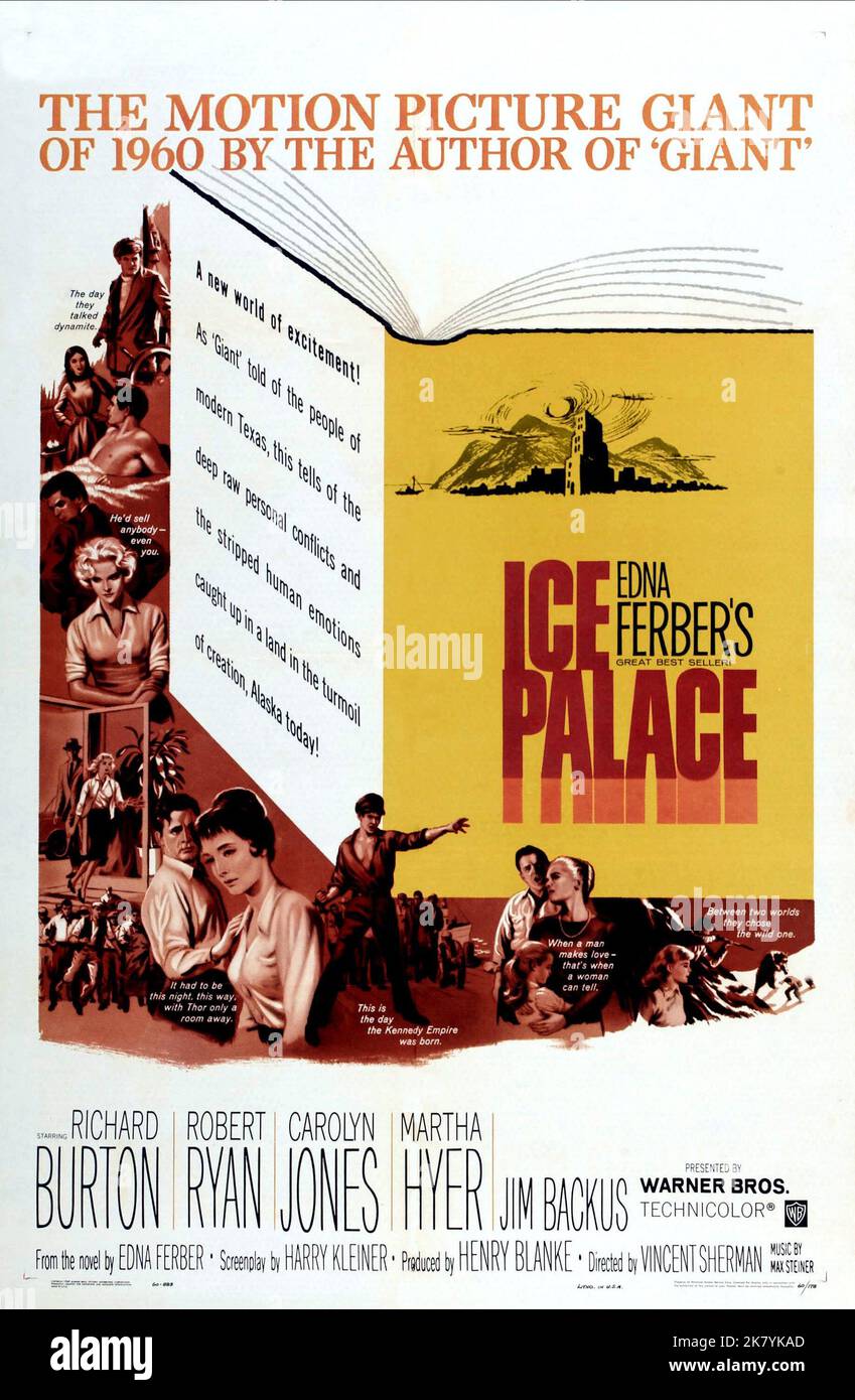 Film Poster Film Ice Palace (1969) Director: Vincent Sherman 02 January ...