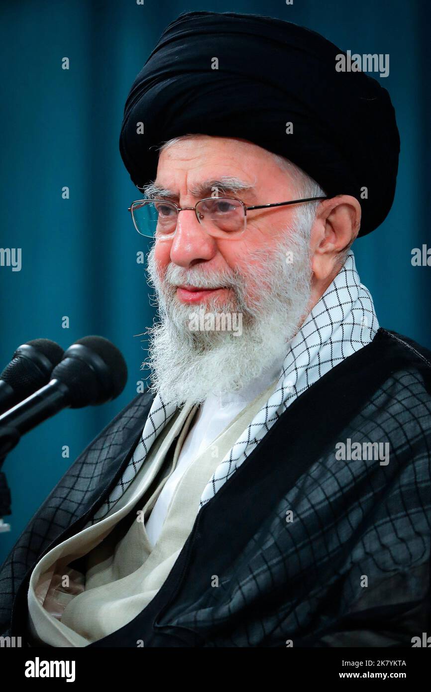 Tehran, Tehran, Iran. 19th Oct, 2022. A handout photo made available by ...