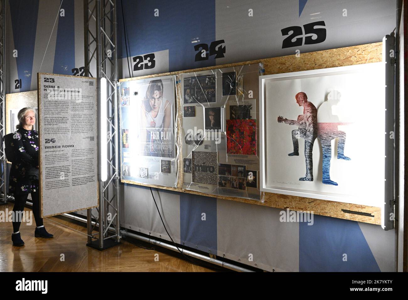Prague, Czech Republic. 19th Oct, 2022. Tribute exhibition Years and ...