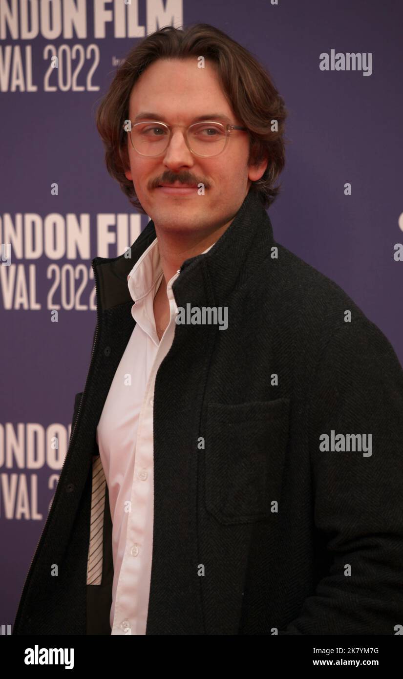 London, UK. Jack Howard at The Whale premiere. Royal Festival Hall. 66th BFI London Film ...