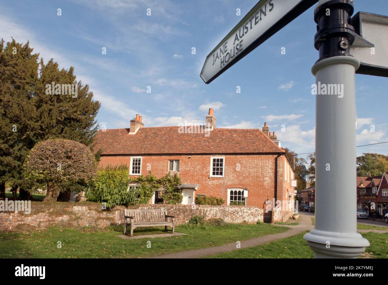 Jane Austen's house museum, Chawton, Alton, Hampshire, England Stock ...