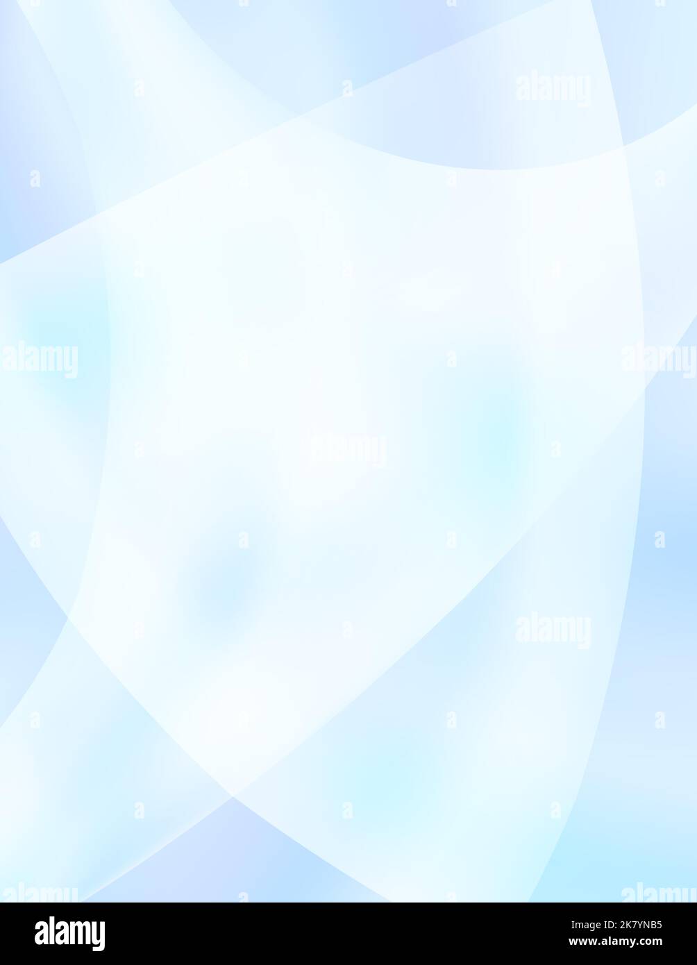 Minimal background. Simple vector graphic pattern with round transparent shapes on light blue ...