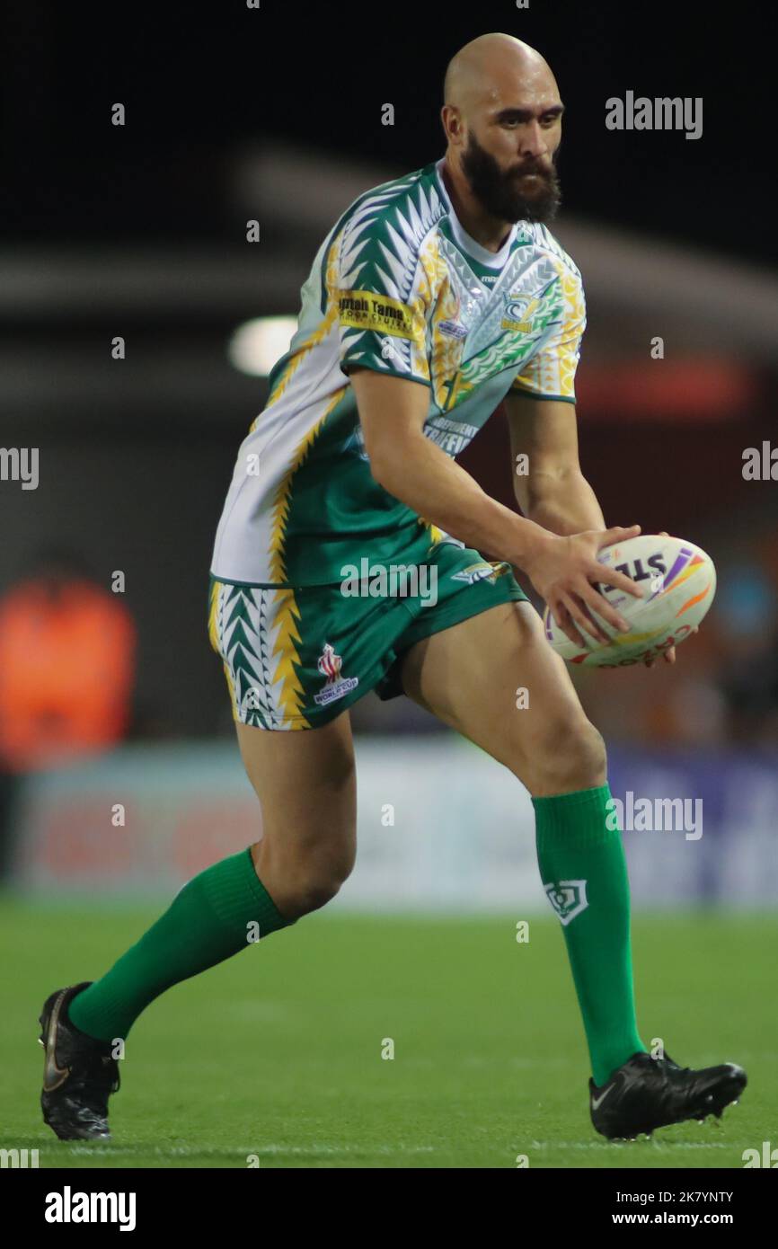 Leigh, UK. 19th Oct, 2022. Leigh Sports Village, Leigh, Lancashire ...