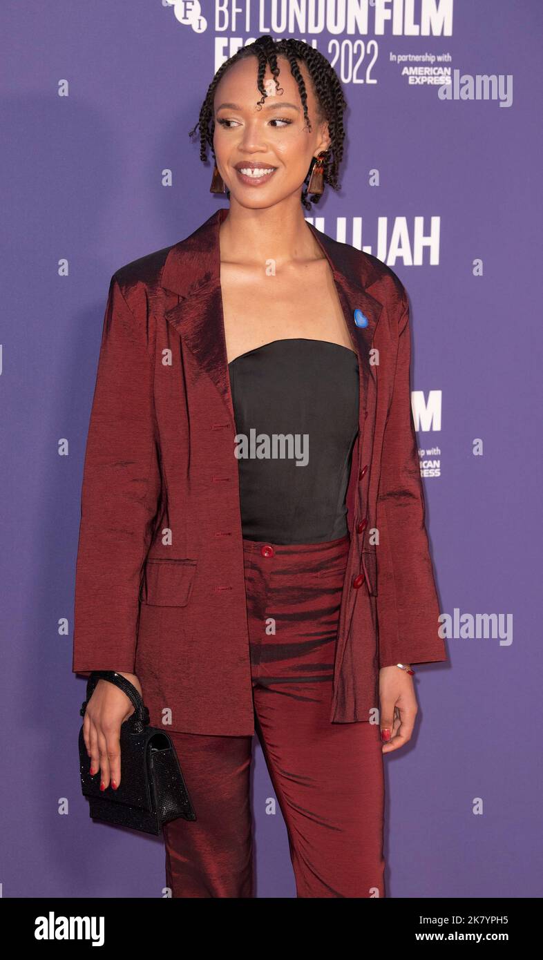 London, UK. Jesse Akele at the Allelujiah Premiere at Royal Festival ...