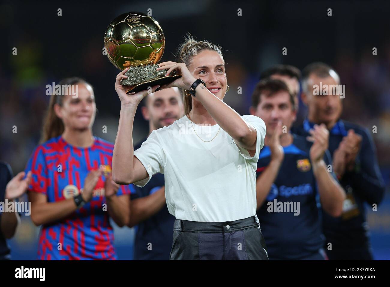 Barcelona, Spain. 19th Oct, 2022. Alexia Putellas of FC Barcelona ...