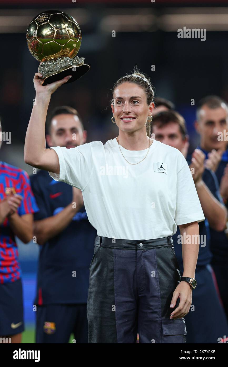 Barcelona, Spain. 19th Oct, 2022. Alexia Putellas of FC Barcelona ...