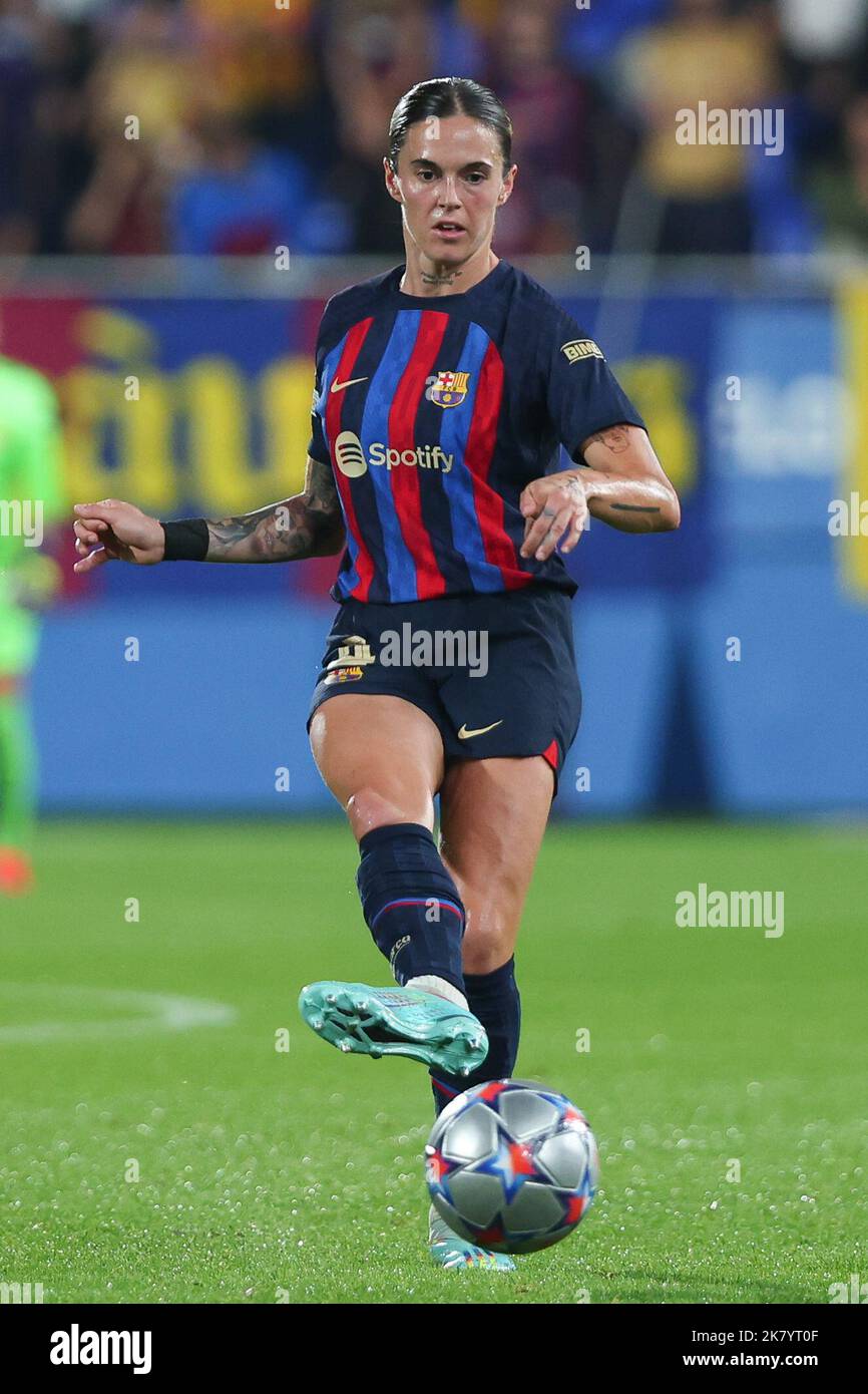 Barcelona, Spain. 19th Oct, 2022. Maria Leon of FC Barcelona during the ...