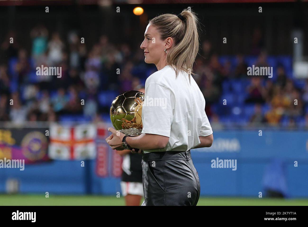 Barcelona, Spain. 19th Oct, 2022. Alexia Putellas of FC Barcelona ...